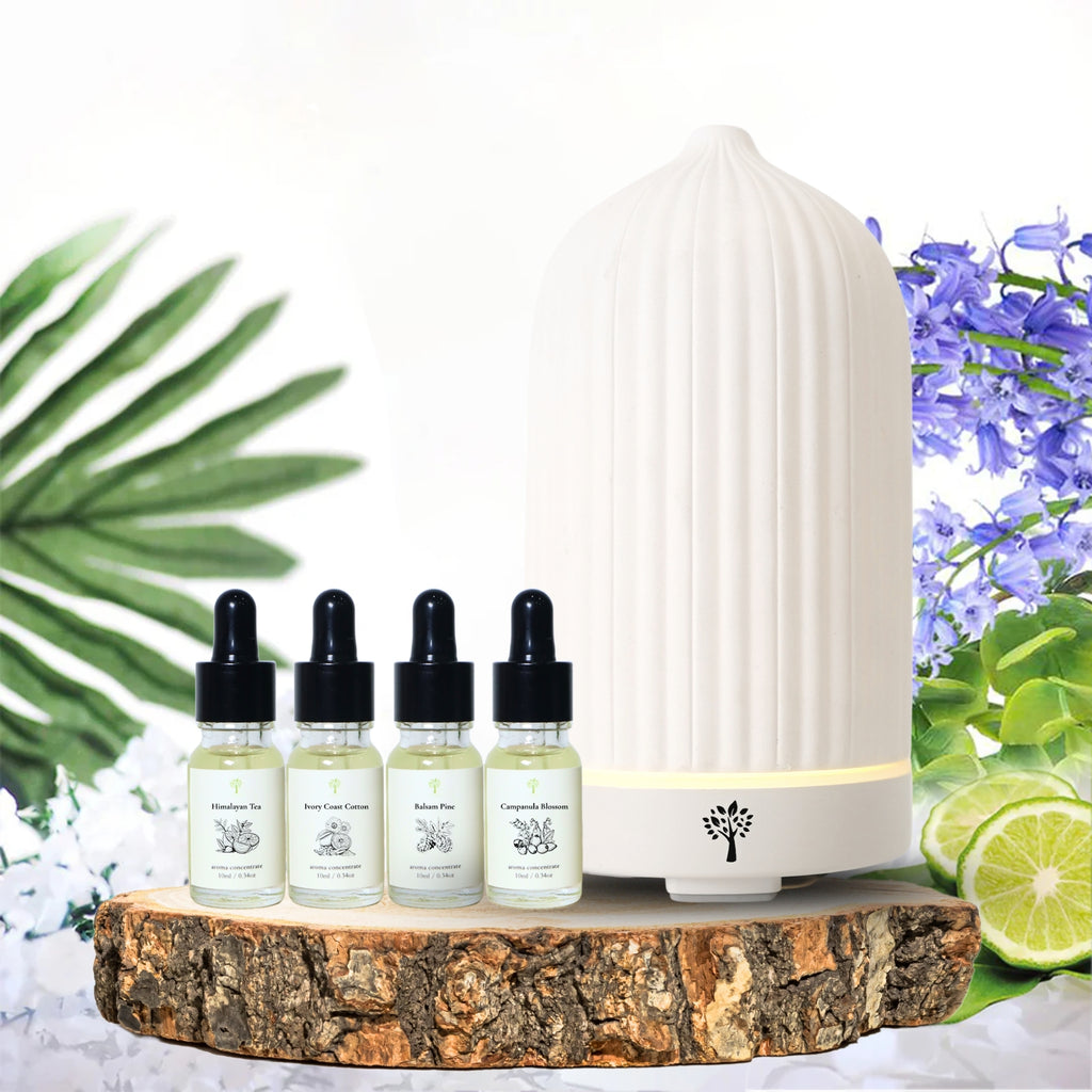 Coral Diffuser + Signature Scent Bundle | Humidifier & Mist Diffuser – Pristine SG