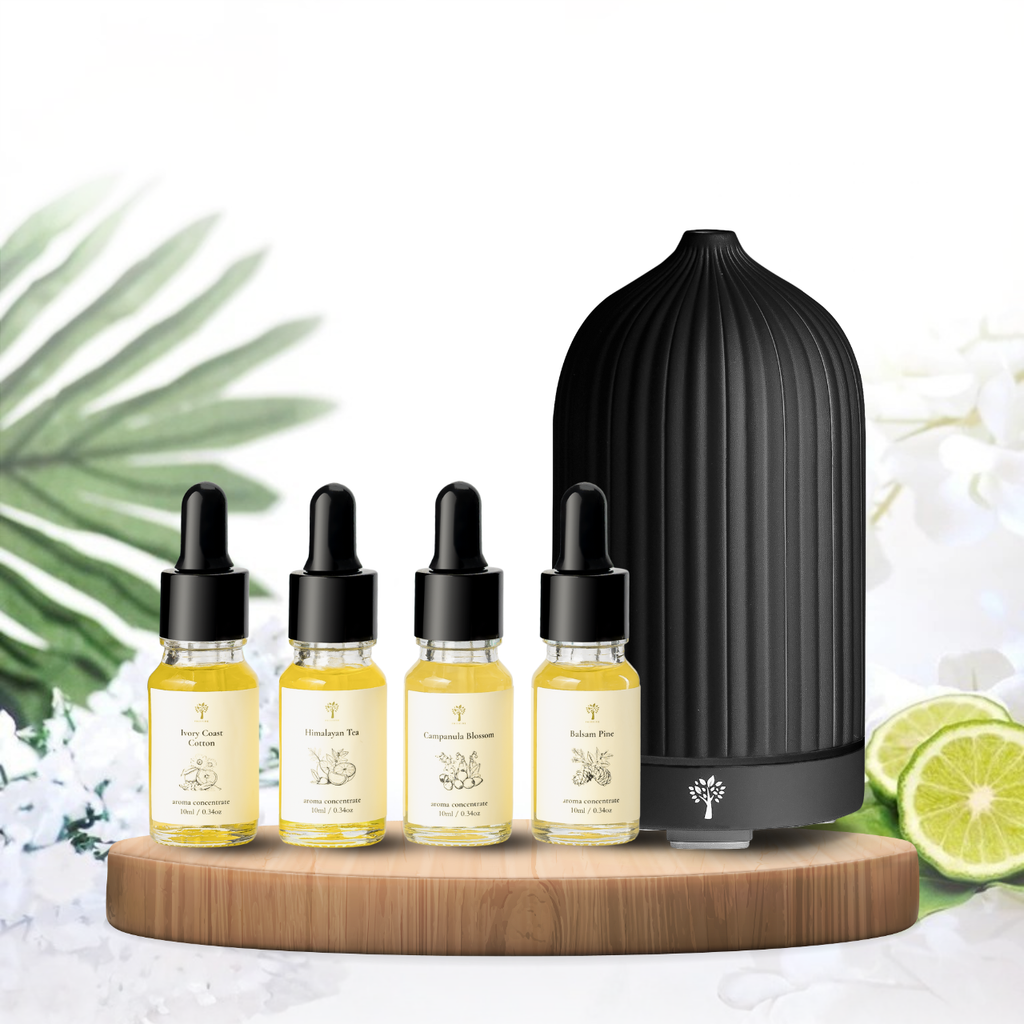 Coral Diffuser + Signature Scent Bundle | Humidifier & Mist Diffuser ...