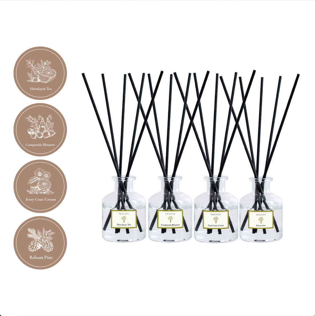 4-Pack Signature Scent (ION Orchard) Reed Diffuser Bundle (50ml ...